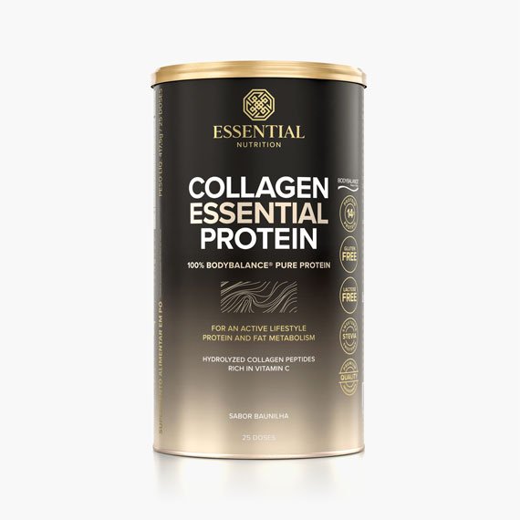 Collagen Essential Protein Baunilha | 100% BODYBALANCE® - Essential ...