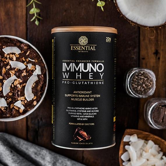 Compre Immuno Whey Chocolate, 15 doses - Essential Nutrition