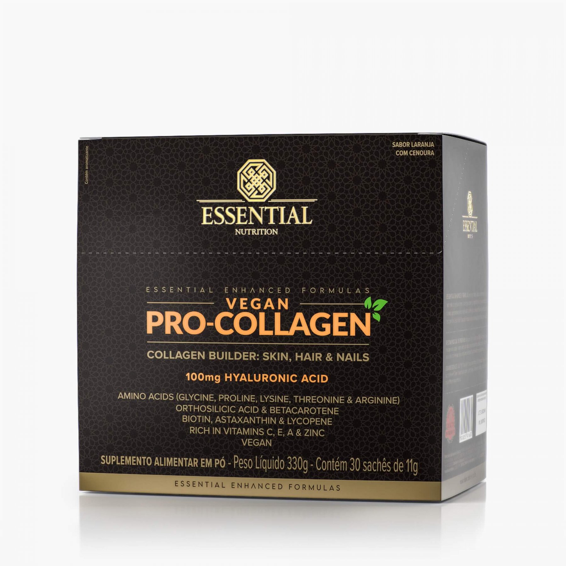 Pro-Collagen Vegan Laranja com Cenoura Box - Essential Nutrition